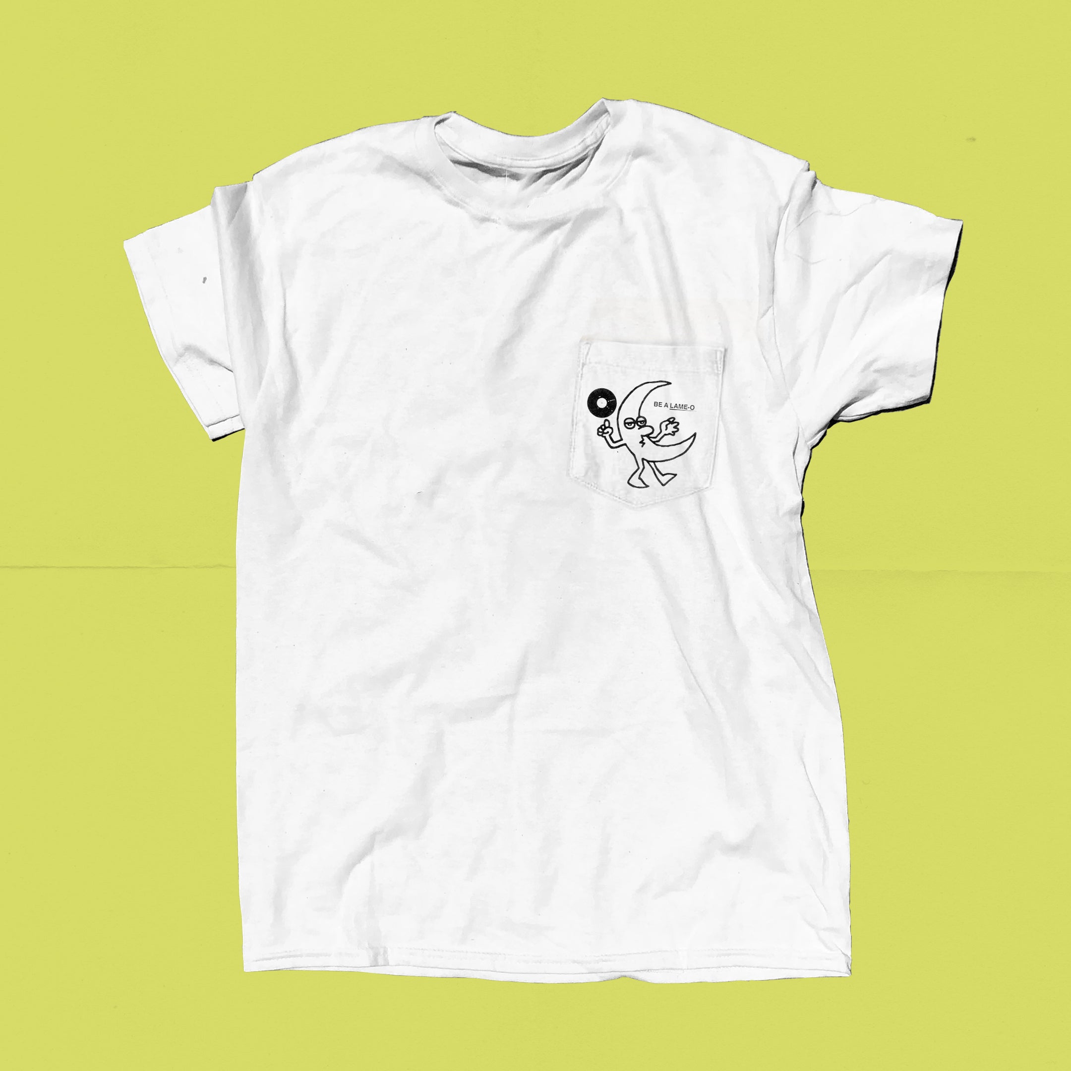 Moon Dude Pocket T-Shirt – Lame-O Records
